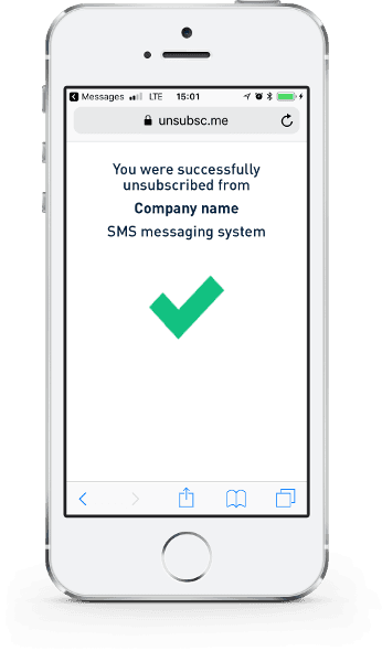 Opt-out SMS - SMSAPI